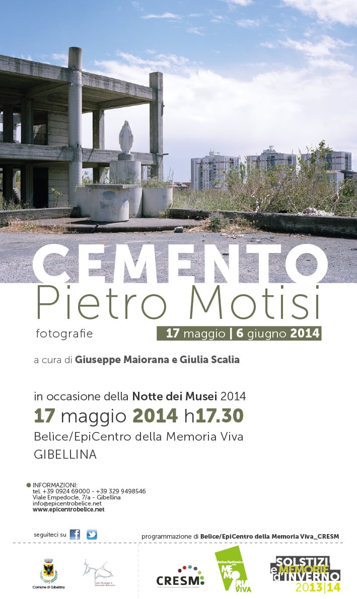 Pietro Motisi - Cemento | Artribune