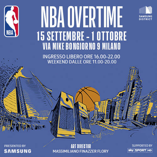 NBA Overtime presented by Samsung | Artribune