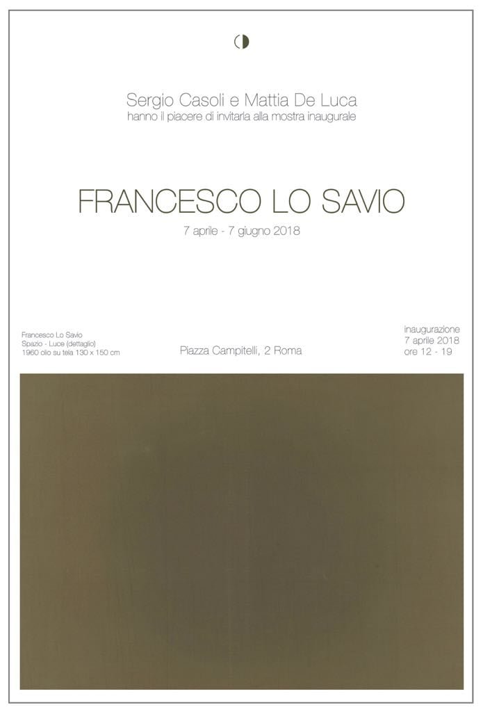 Francesco Lo Savio in mostra a Roma | Artribune
