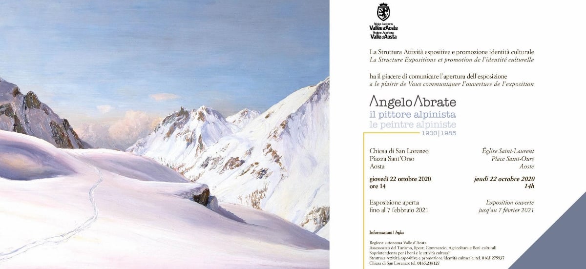 Angelo Abrate - Il pittore alpinista | Artribune