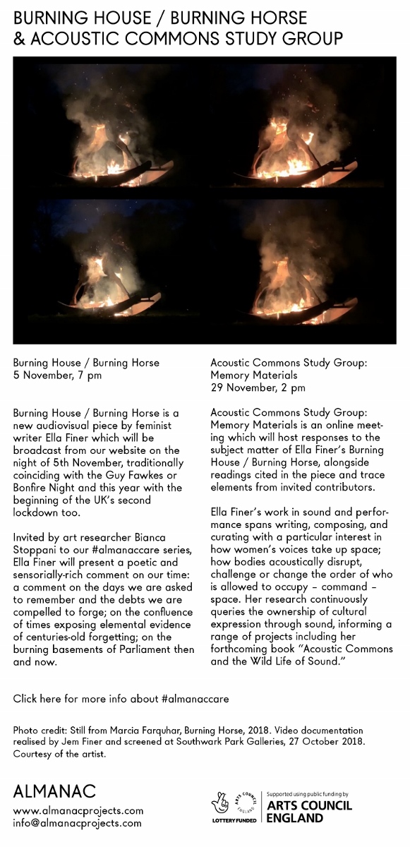 Ella Finer - Burning House / Burning Horse | Artribune