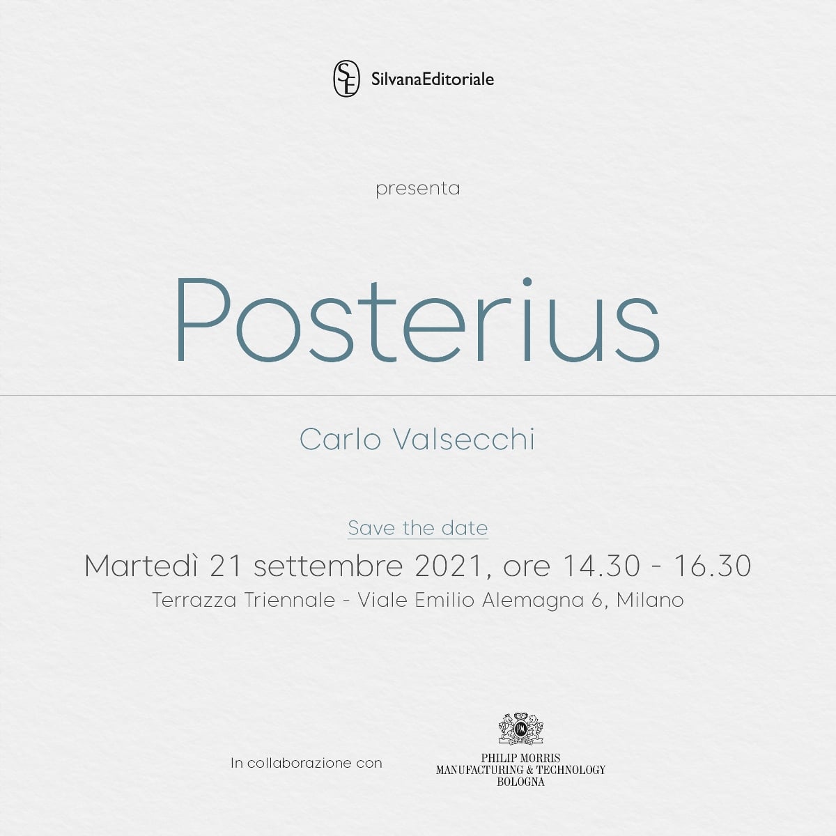 Carlo Valsecchi - Posterius | Artribune